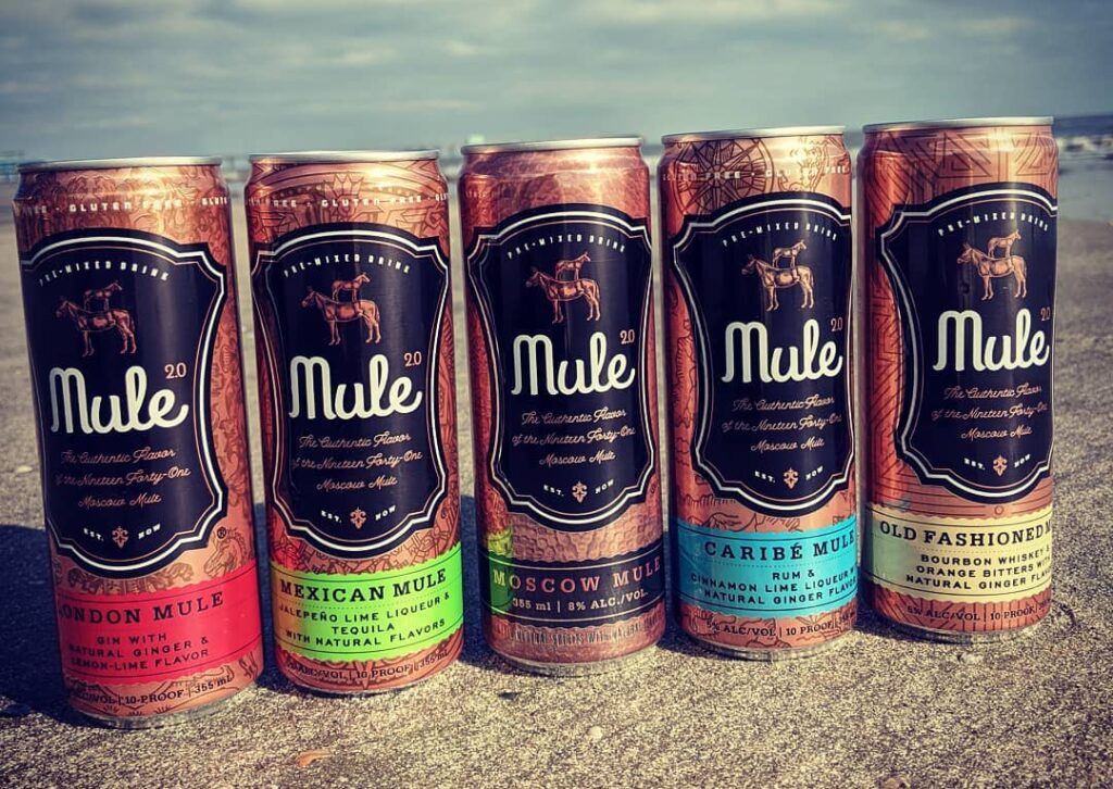Mule 2.0 Moscow Mule - Drink Yours Right From The Can or Pour it Over ...